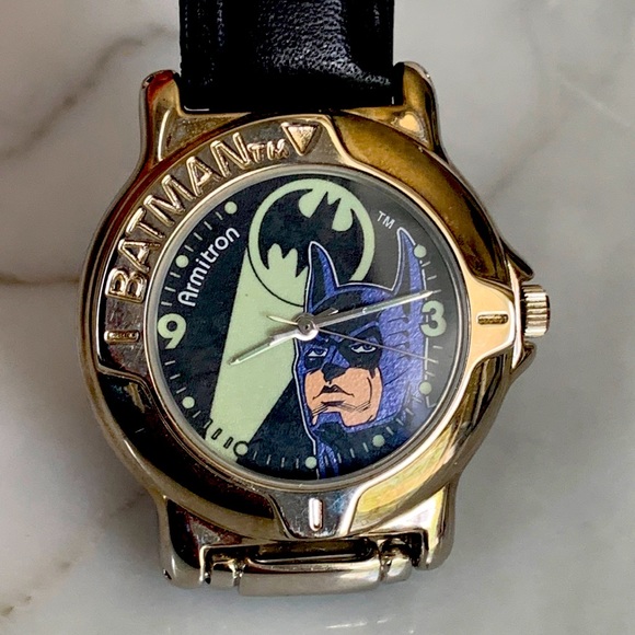 DC Comics | Accessories | Batman Glow Dc Diver Water Restraint Watch ...